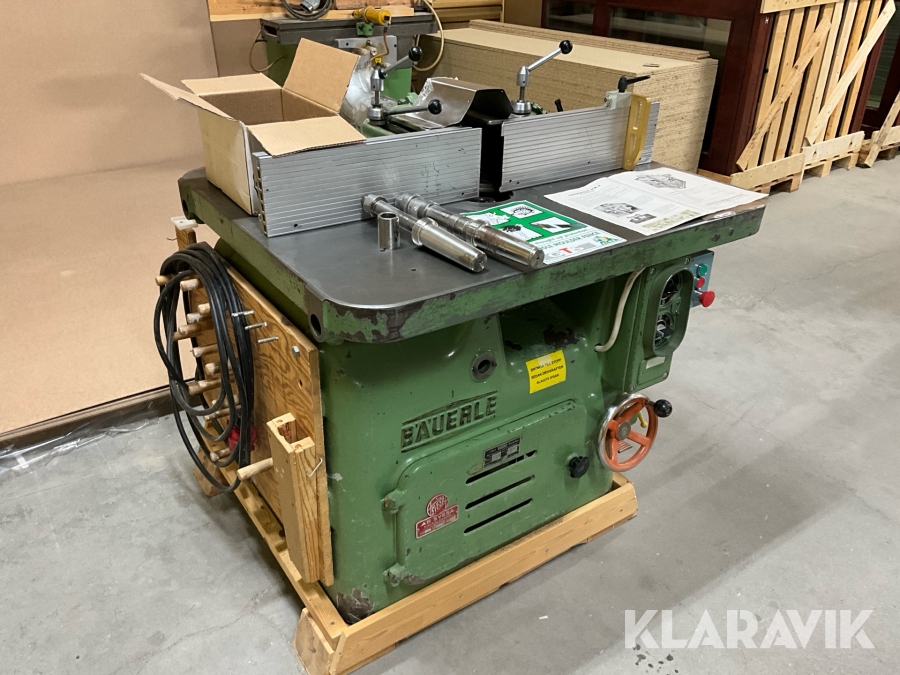 Bordsfräs Bäuerle SFM/2, Luleå, Klaravik auktioner