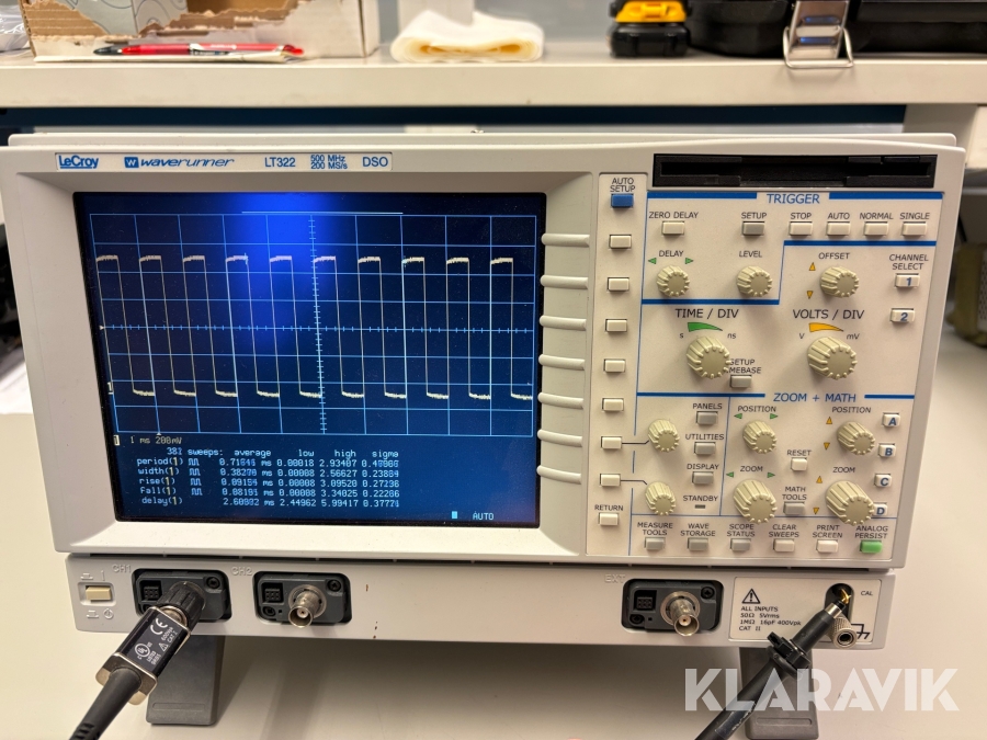 Oscilloskop LeCroy LT322, Sollentuna, Klaravik auktioner