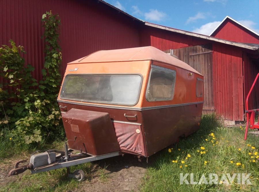 Veteran husvagn Polarvagn LB, Nora, Klaravik auktioner
