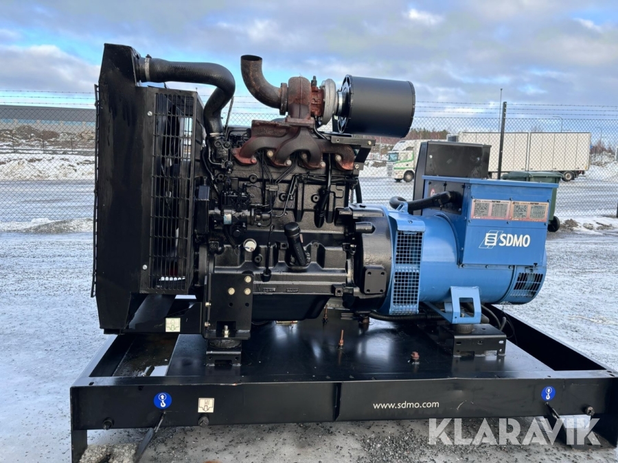 Generator SDMO JS80K, Enköping, Klaravik auktioner