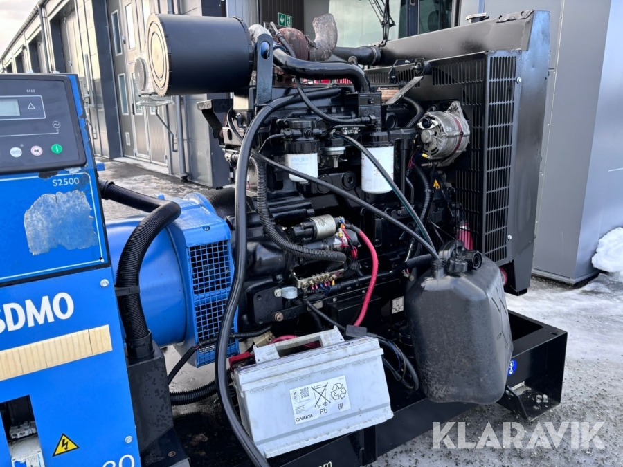 Generator SDMO JS80K, Enköping, Klaravik auktioner
