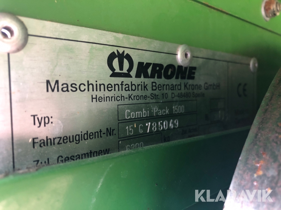 Combipress Krone Combi Pack Multi -Cut 1500v