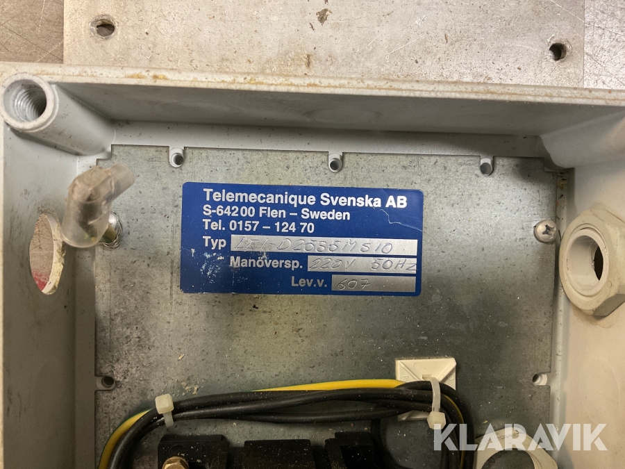 Elskåp Telemec, Jönköping, Klaravik auktioner