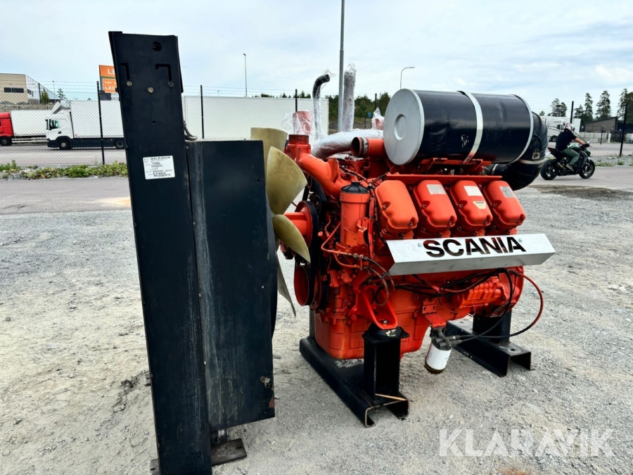 Generator Scania DC16, Enköping, Klaravik auktioner