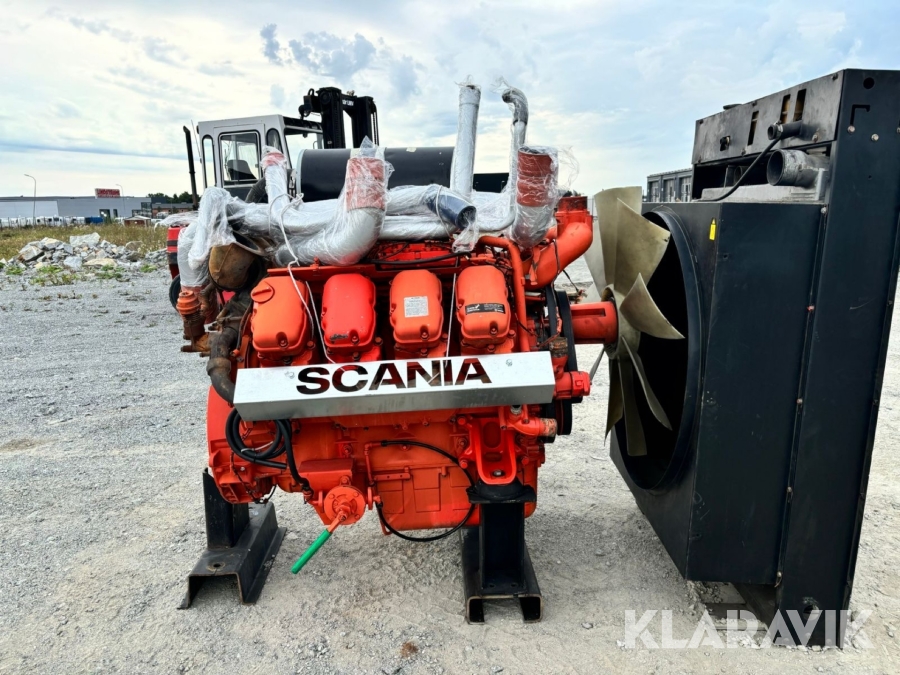 Generator Scania DC16, Enköping, Klaravik auktioner