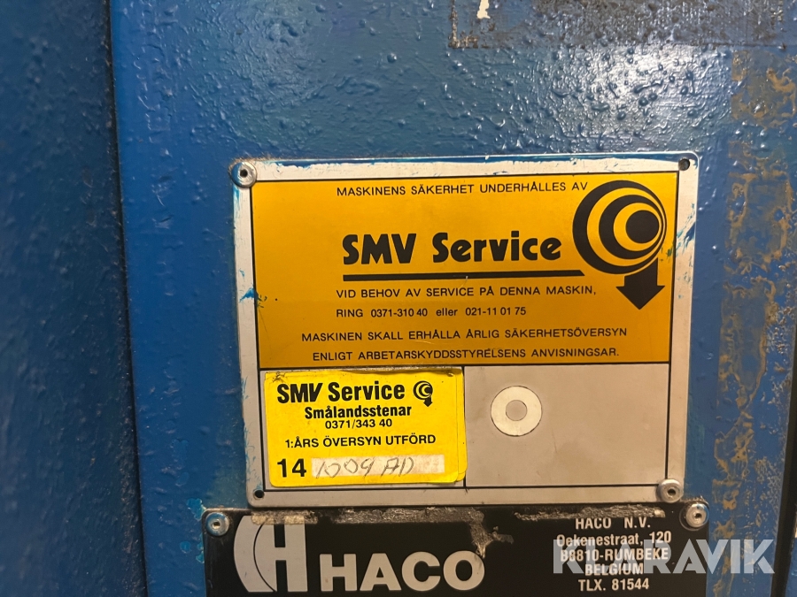 Gradsax Haco TS 306, Tingsryd, Klaravik