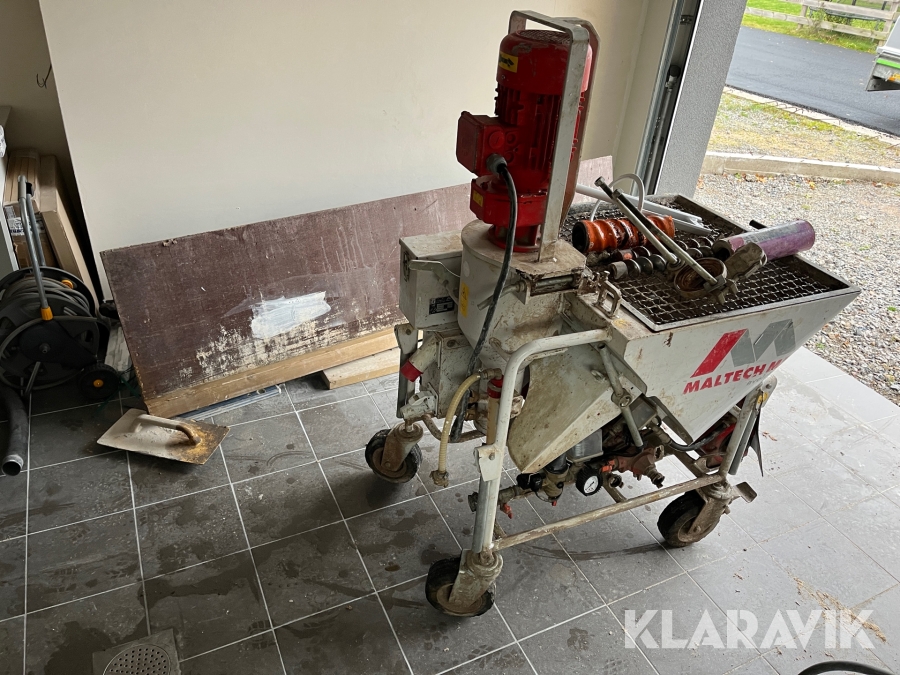 Puts / Spackelpump Maltech M5 Evolution, Falkenberg, Klaravi