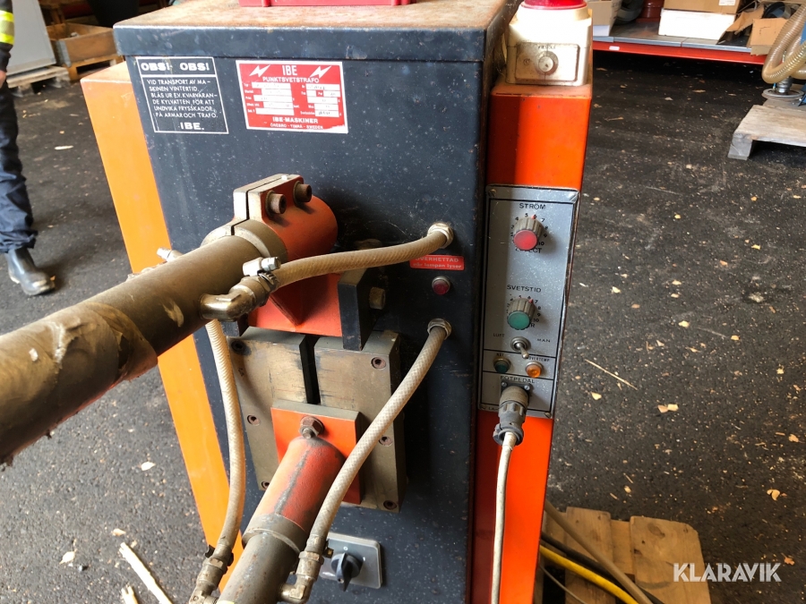 Punktsvets med vattenkylare IBE