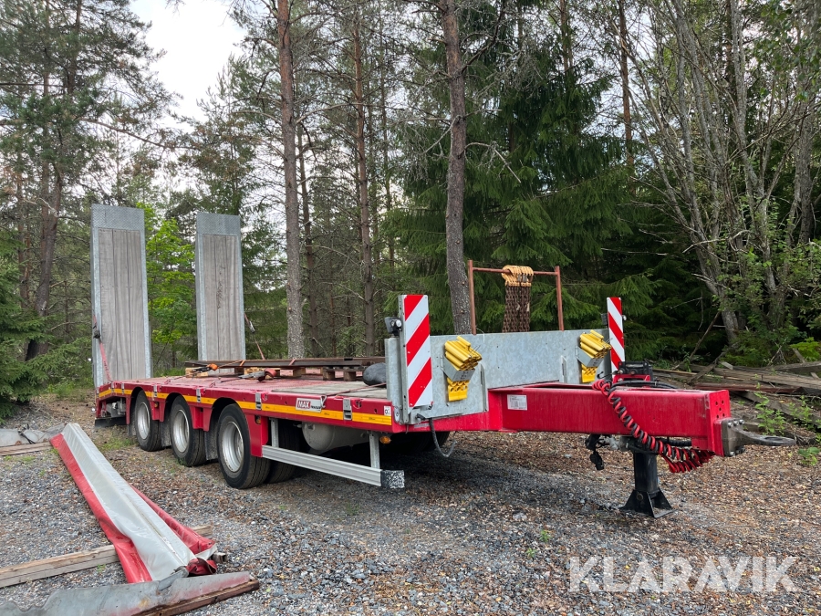 Maskintrailer Max Trailer Max 300, Norrtälje, Klaravik aukti