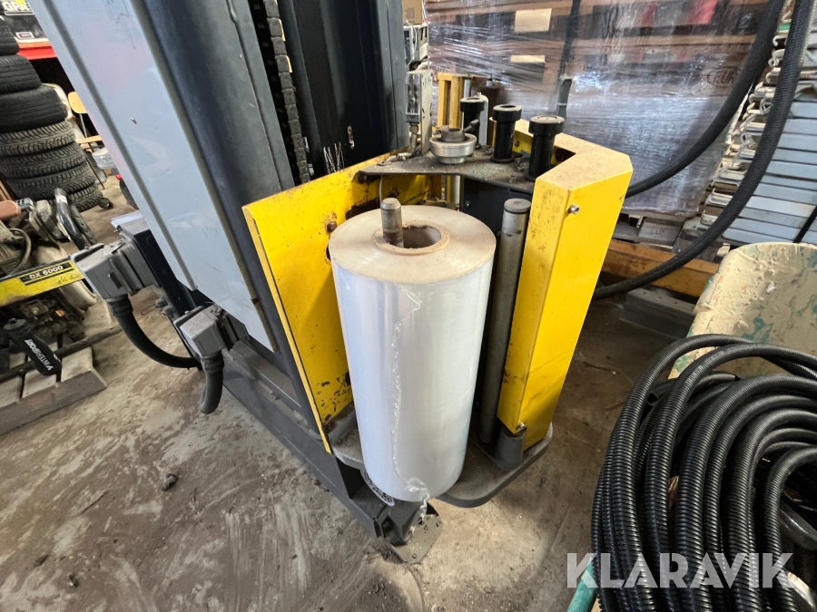 Helautomatisk inplastare med Rullbanor Siat WS47-N, Bjuv, Kl