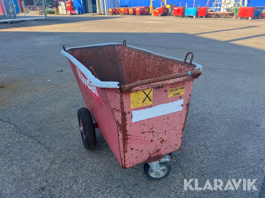 Fodervagn Starke Arvid 400L/750KG, Svalöv, Klaravik auktione