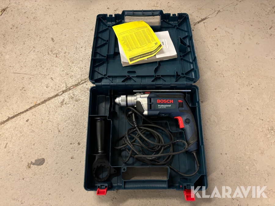 Slagborr Bosch GSB 16 RE, Bengtsfors, Klaravik auktioner
