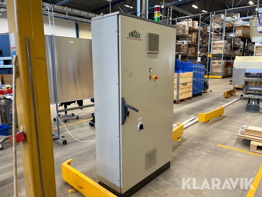 Kartongmaskin Emsize Ema 25, Skinnskatteberg, Klaravik aukti