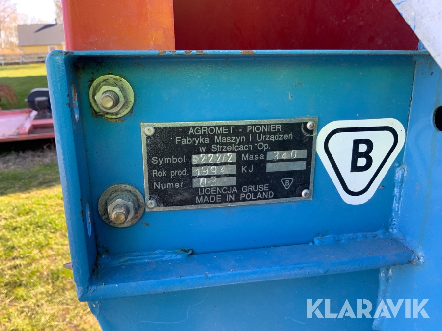 Potatissättare Möre S222/2, Borgholm, Klaravik auktioner