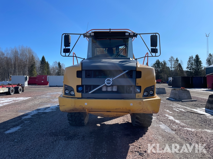 Dumper Volvo A25G, Karlstad, Klaravik auktioner