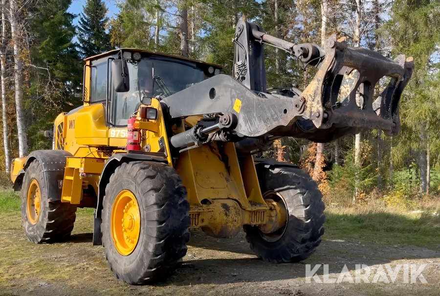 Hjullastare Volvo L120F, Skellefteå, Klaravik auktioner
