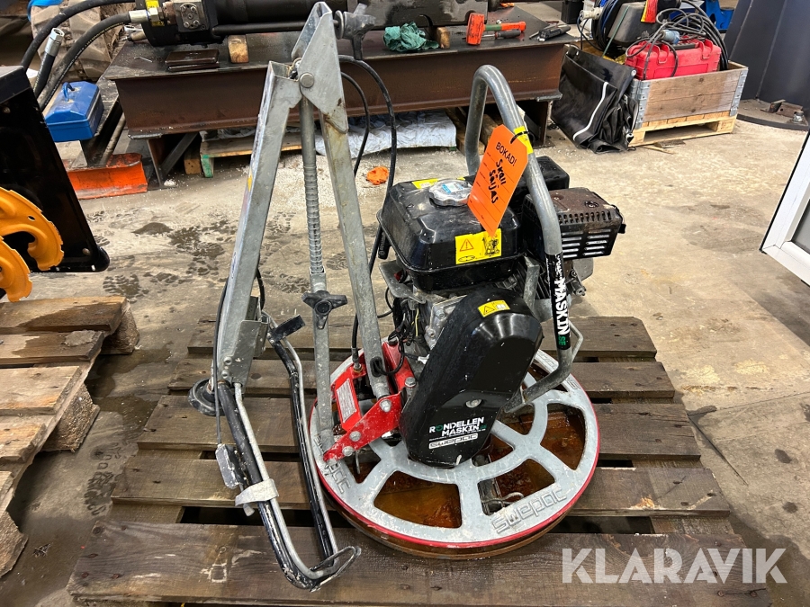 Glättare Swepac TR 600P, Mark, Klaravik auktioner