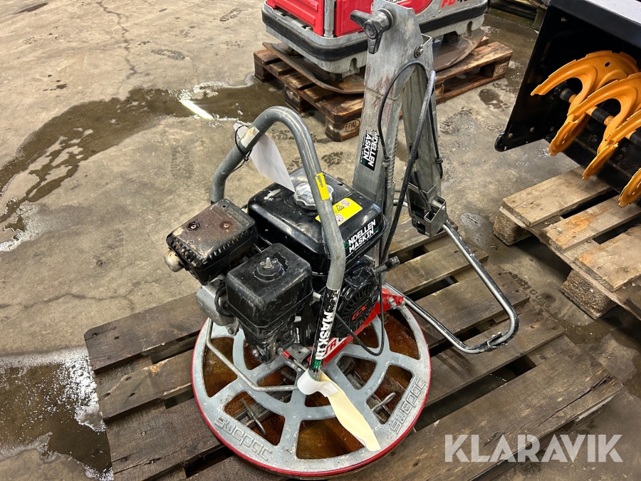 Glättare Swepac TR 600P, Mark, Klaravik auktioner