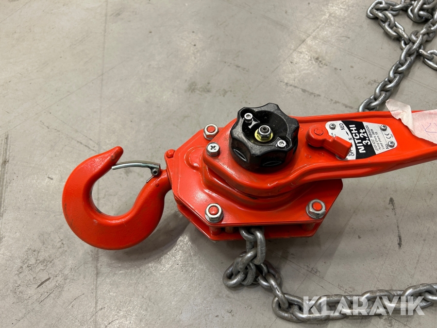 Lyftblock Nitchi 3,2t., Västerås, Klaravik auktioner