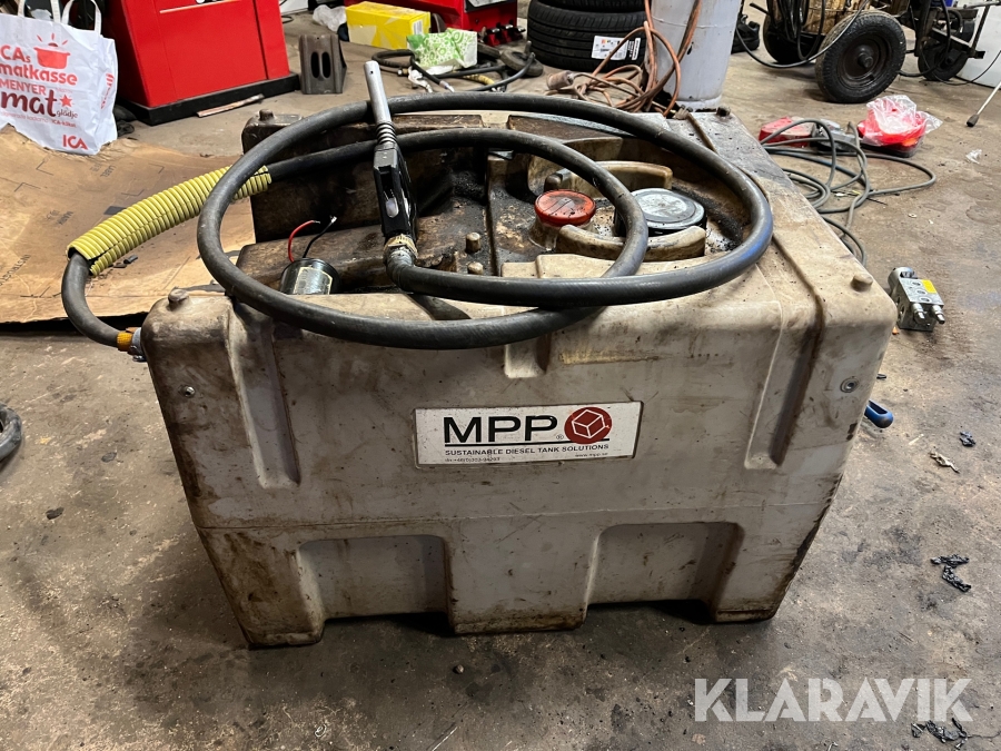 Dieseltank MPP 200 liter, Botkyrka, Klaravik auktioner