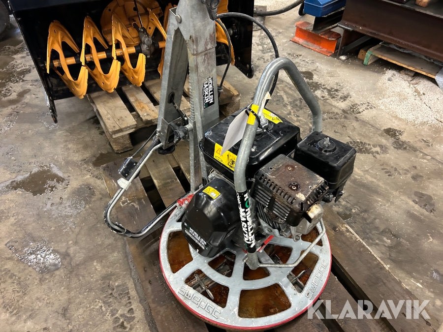 Glättare Swepac TR 600P, Mark, Klaravik auktioner