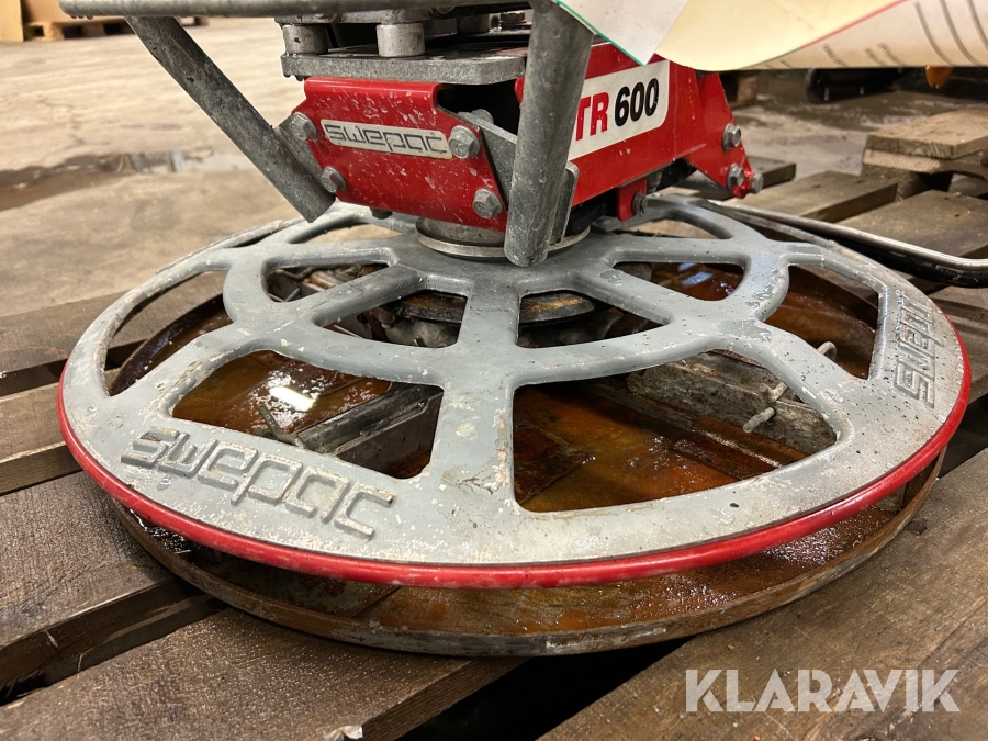 Glättare Swepac TR 600P, Mark, Klaravik auktioner