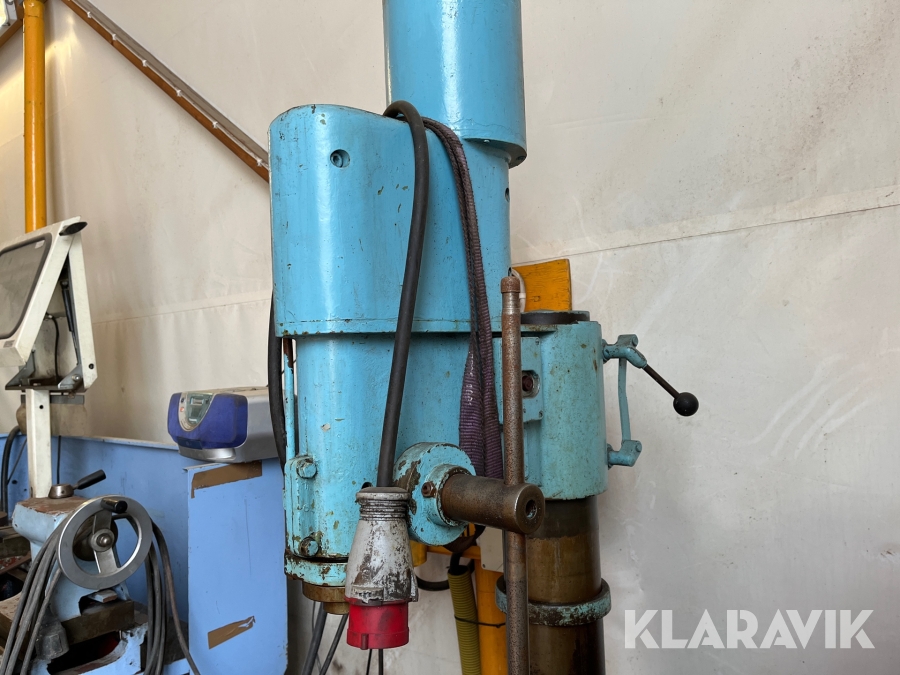 Pelarborrmaskin Arboga maskiner E 135, Uppsala, Klaravik auk