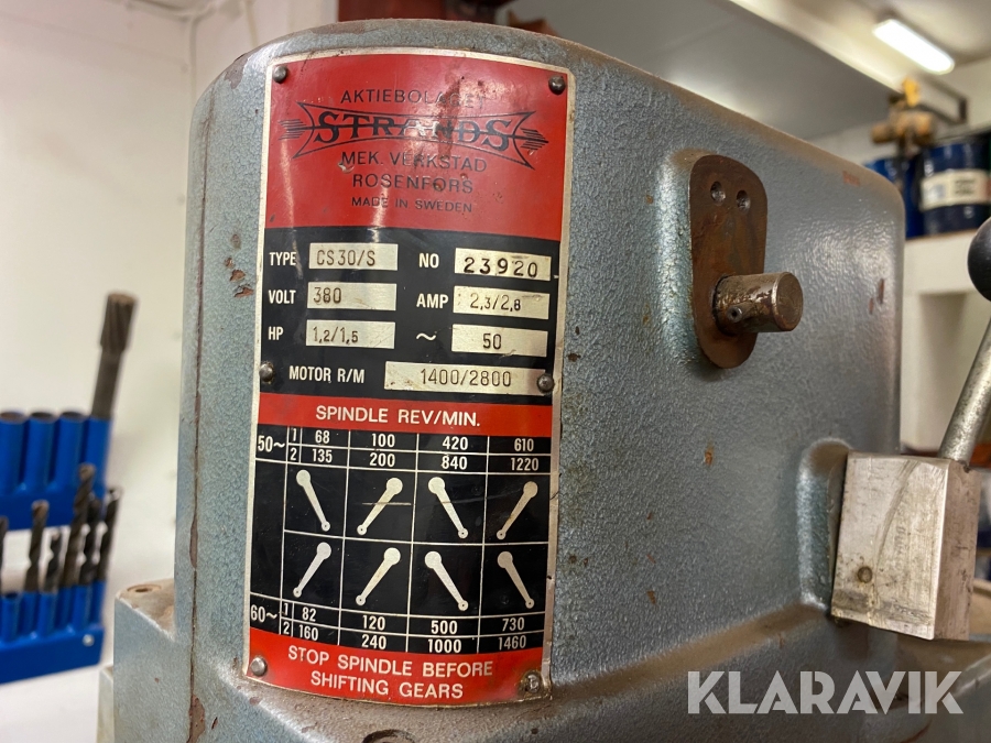 Pelarborr Strands Cs30/S