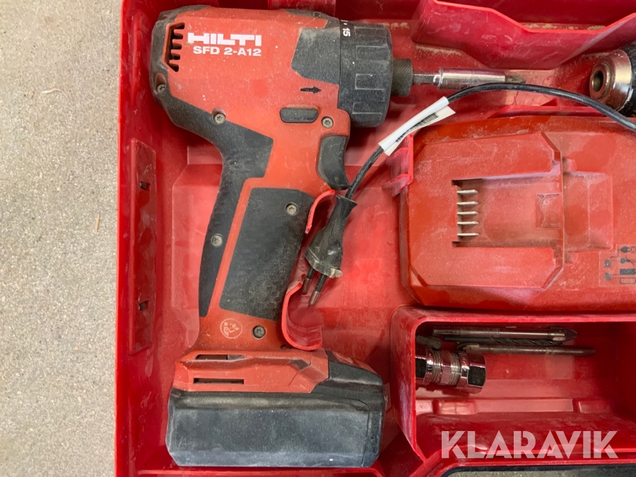 Skruvdragare Hilti SF 2-A12 och SFD 2-A12, Umeå, Klaravik au
