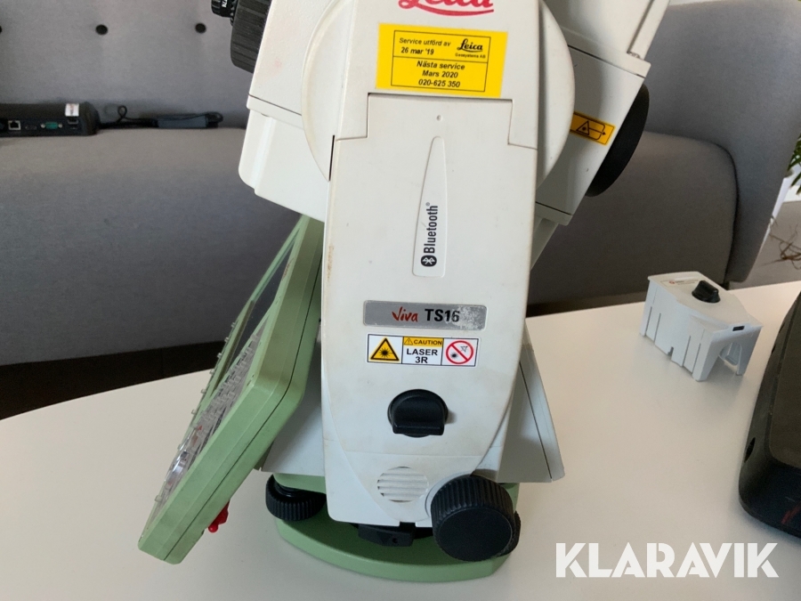Totalstation Leica TS16 P 2" R500, Botkyrka, Klaravik auktio