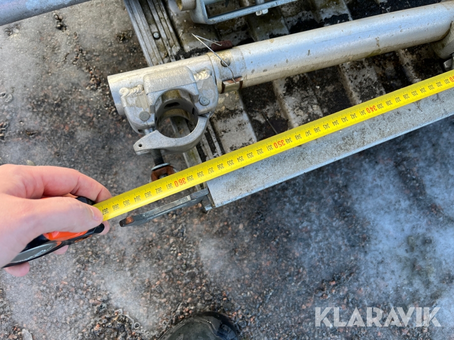 Gångbro/Aluminiumplattform Instant Spandeck 3,60m, Falköping