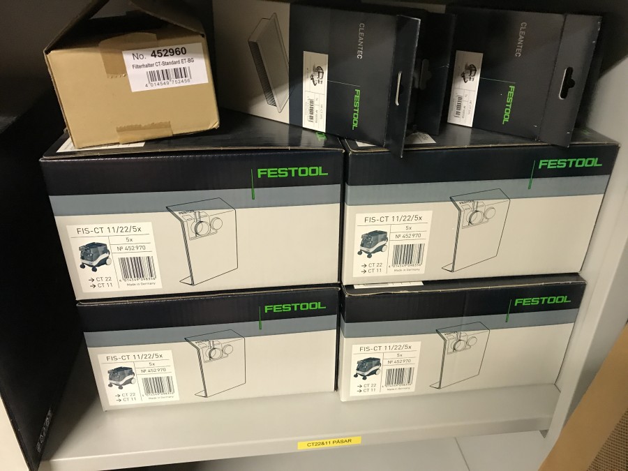 Klaravik Auktioner | Tillbehör till Festool CT22