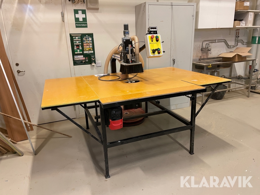 Fräsbord / kittborttagningsmaskin Leif Arvidsson, Göteborg,