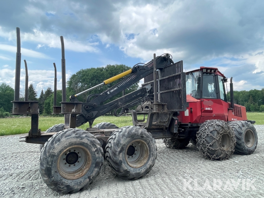Skotare Valmet 840.3, Uppsala, Klaravik auktioner