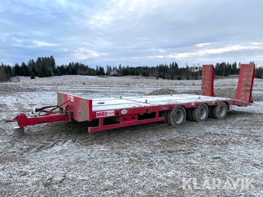 Maskintrailer Mac Trailers, Torsby, Kla