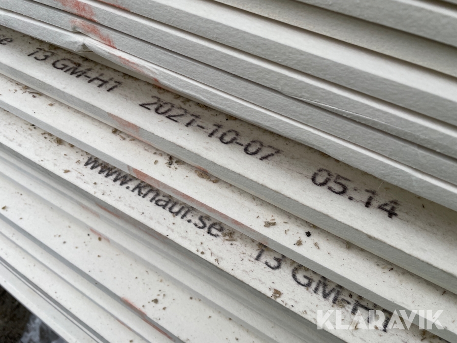 Gipsskivor Humidboard 13 millimeters 90 st Knauf, Norrköpin