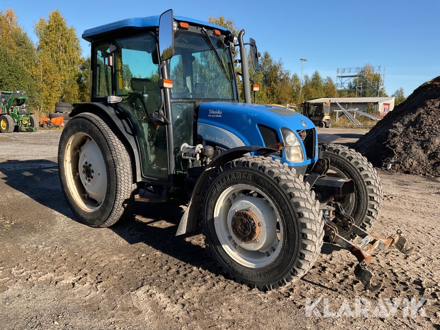 Traktor New Holland TN75SA 4WD, Hudiksvall, Klaravik auktion