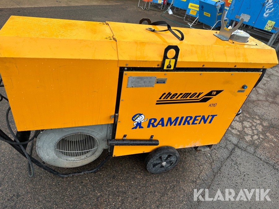 Dieselvärmare Thermox TB110, Svalöv, Klaravik auktioner