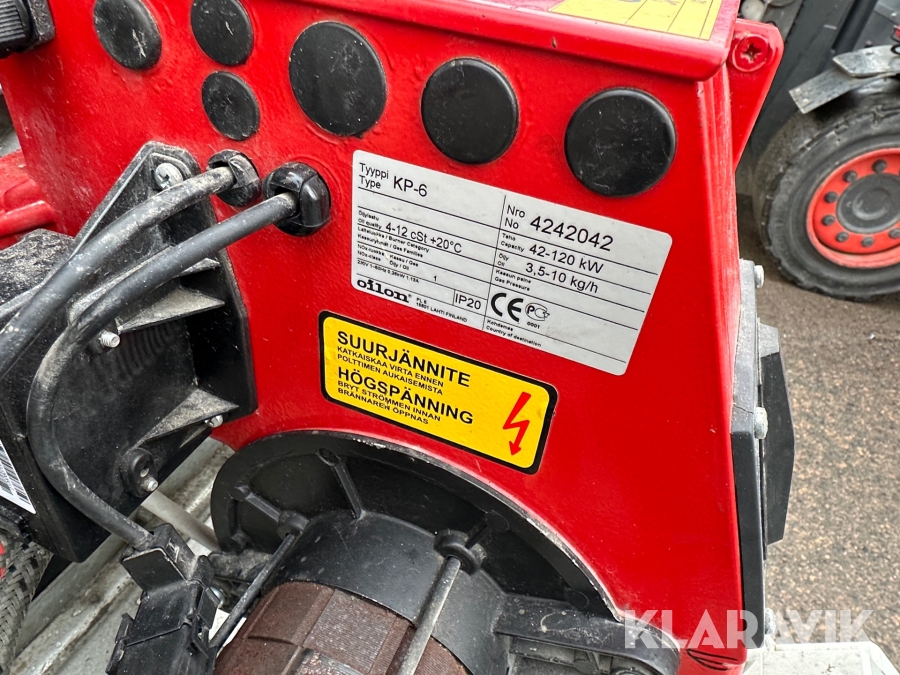 Dieselvärmare Thermox TB110, Svalöv, Klaravik auktioner