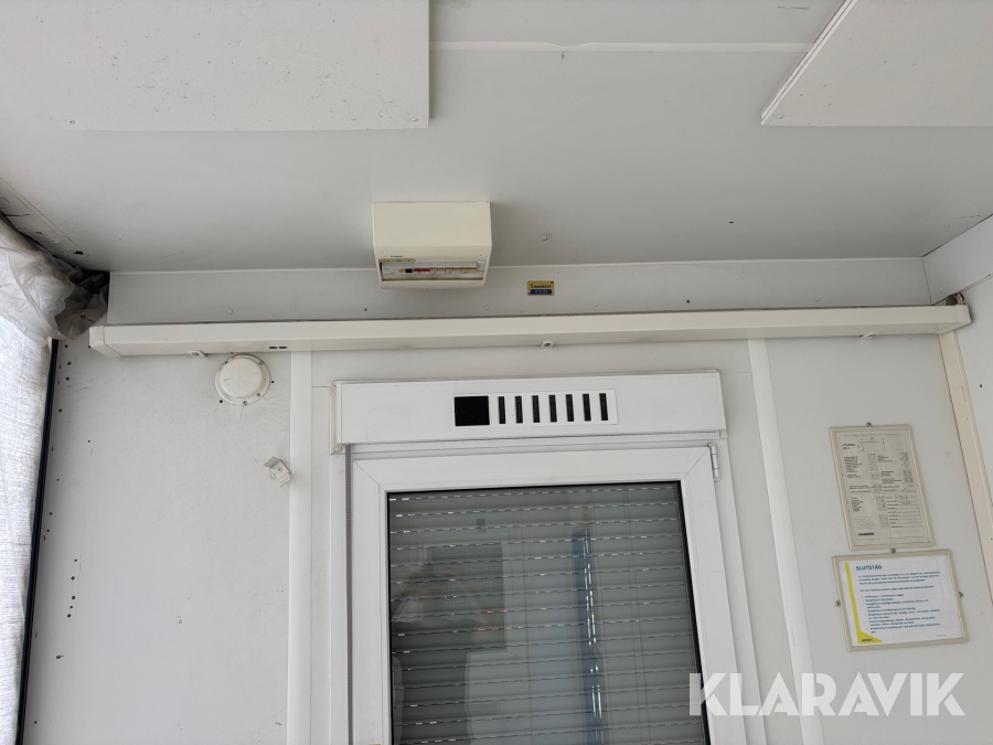 Kontorsmodul Containex D2, Kalmar, Klaravik auktioner