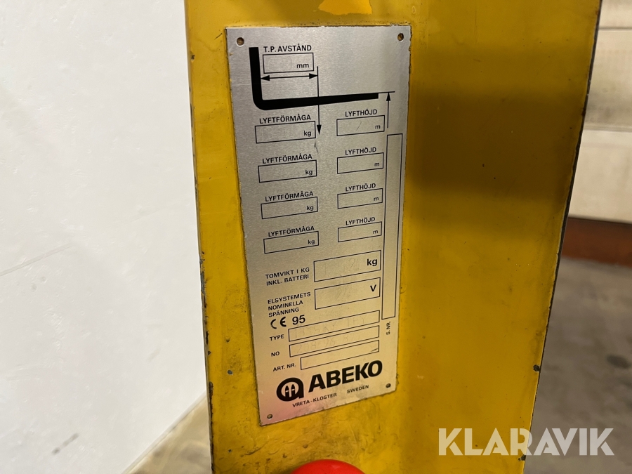 Ståstaplare Abeko 13 SKYTFY, Eslöv, Klaravik auktioner