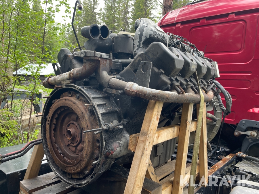 Lastbilsmotor Scania DS14 EDC, Åre, Klaravik auktioner