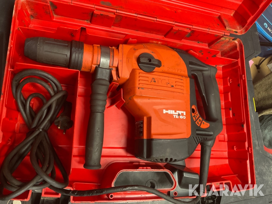 Borrhammare Hilti TE 60, Malmö, Klaravik auktioner
