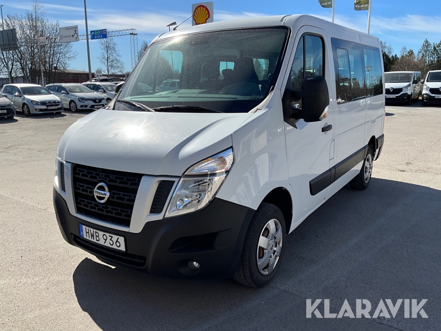 Minibuss Nissan NV400, Luleå, Klaravik auktioner
