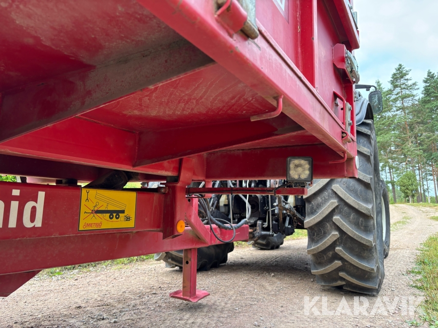 Tippvagn Metsjö MetaMid 14ton, Kinda, Klaravik auktioner