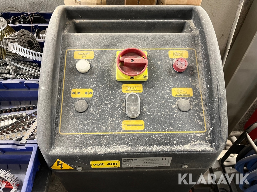 Saxlyft OMA 537E-HS, Vallentuna, Klaravik auktioner