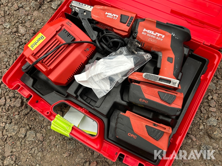 Gipsautomat Hilti SD 5000 A22, Uppsala, Klaravik auktioner