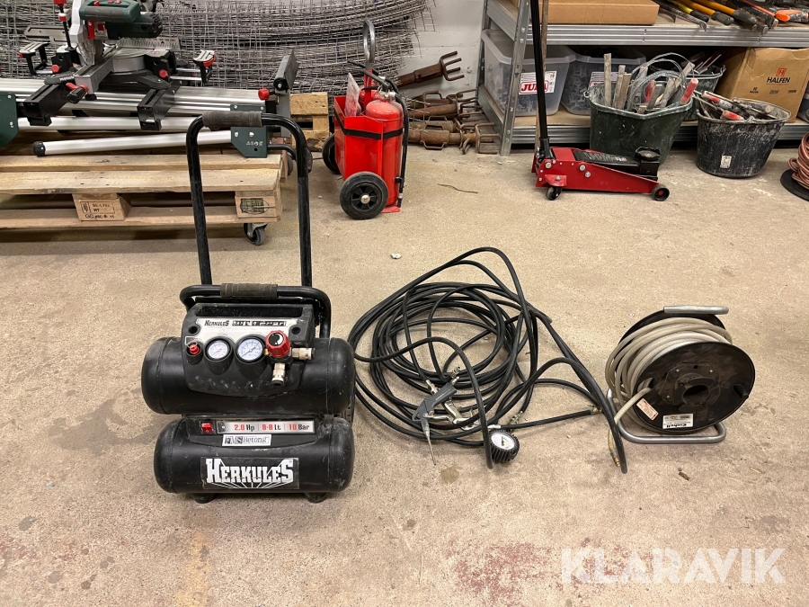 Kompressor Herkules, Stockholm, Klaravik auktioner