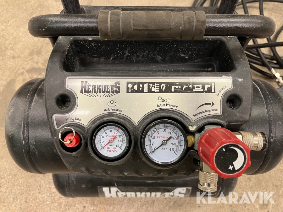 Kompressor Herkules, Stockholm, Klaravik auktioner