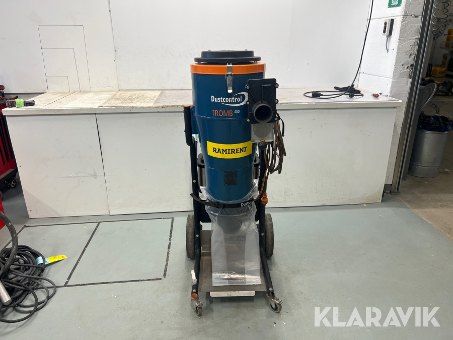 Stoftavskiljare Dustconrol DCtromb400C, Svalöv, Klaravik auk